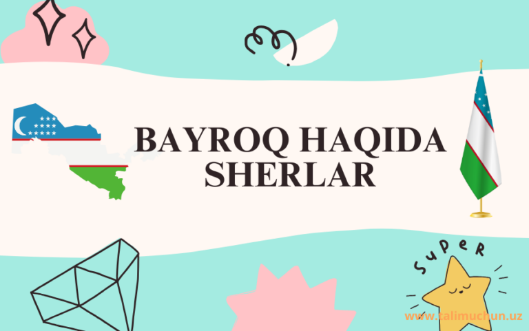 Bayroq haqida sher bayroq rasmi